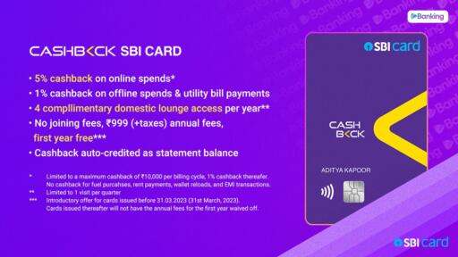 Cashback SBI Card Launched, Gives 5% Cashback On Online Spends | e ...